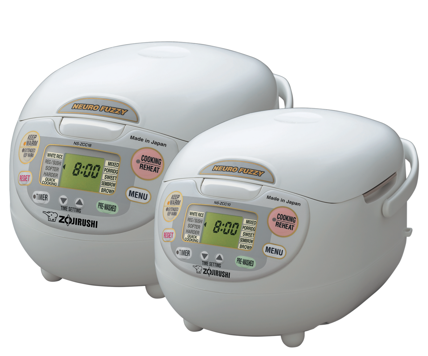 Neuro Fuzzy® Rice Cooker & Warmer NS-ZCC10/18 – Zojirushi Online Store